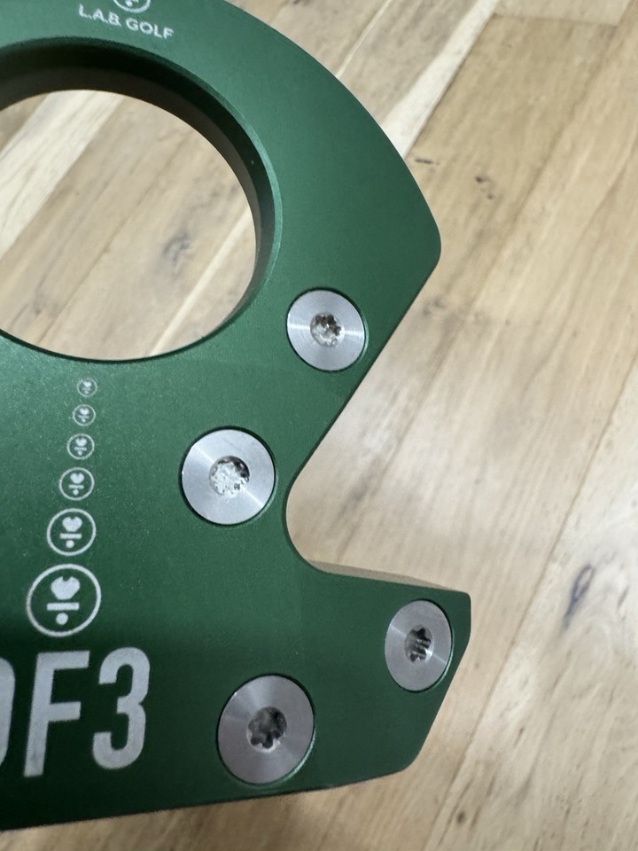 LAB Golf DF3 Green Putter L.A.B. Golf 35 inch Putter 35" 69* Lie Steel ...