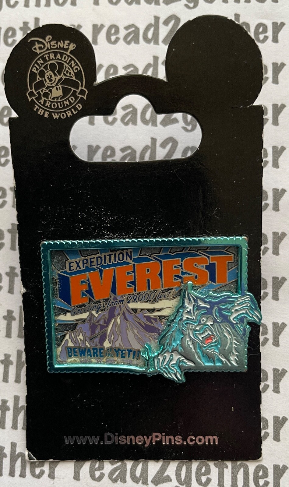 Disney Pin Expedition Everest Beware of the Yeti | eBay