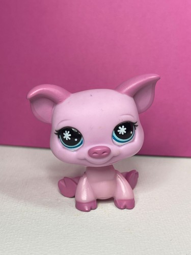 Littlest Pet Shop Pig Figure LPS Hasbro #876 authentic see photos | eBay