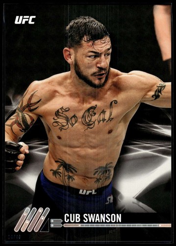 Cub Swanson 2017 Topps Knockout 5x7 #92 10/49 | eBay