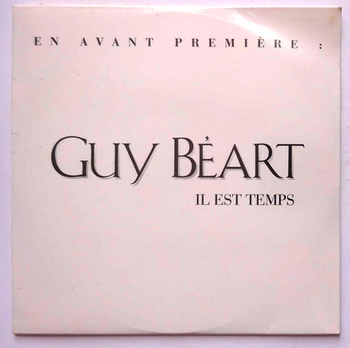 GUY BÉART : IL EST TEMPS ♦ NEW CD SINGLE ♦ | eBay