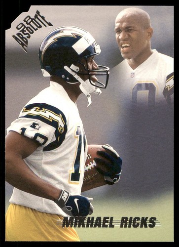 1998 Playoff Absolute Retail Mikhael Ricks #196 RC NM+ Or Better San ...