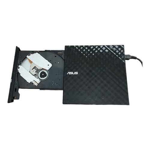 Asus External DVD-RW Drive-USB-Burner-(SDRW-08D2S-U) -Untested, Turns ...