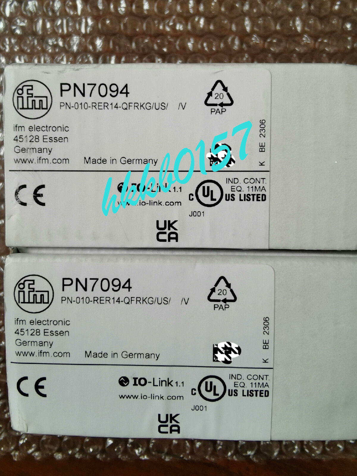 PN7094 IFM Pressure sensor Brand new Fast delivery DHL/FedEx #Z | eBay