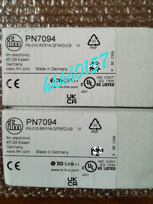 PN7094 IFM Pressure sensor Brand new Fast delivery DHL/FedEx #Z | eBay