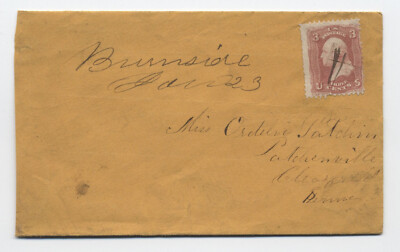 1860s Burnside PA manuscript postmark #65 cover [S.4415] | eBay