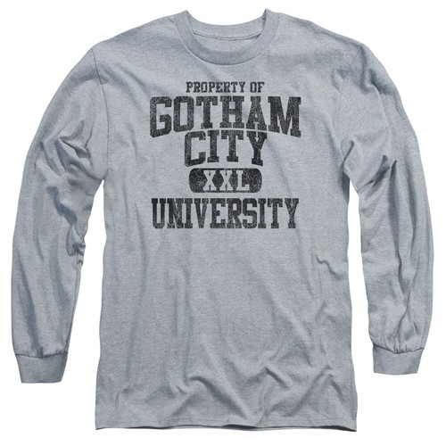 BATMAN PROPERTY OF GCU Licensed Men's Long Sleeve Graphic Tee Shirt SM ...