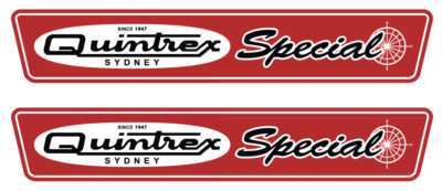 Quintrex Special Vintage style boat decals | eBay Australia