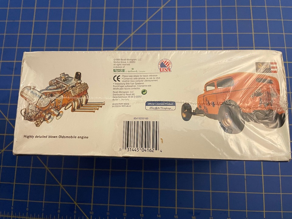 32 FORD SEDAN ORANGE CRATE SHOW CAR BOB TINDLE F/S Plastic Kit USA ...