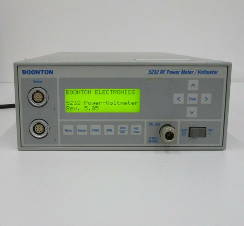 Boonton electronics 5232 RF Power Meter/Voltmeter | eBay