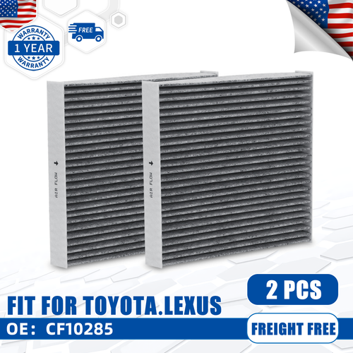 2PCS CF10285 Cabin Air Filter fit TOYOTA LEXUS CHARCOAL CARBON Fast ...