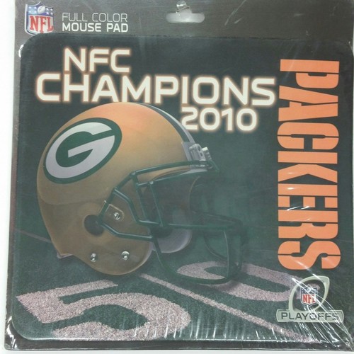 NFL Green Bay Packers Mouse Pad, NEW (2010 NFC Champions) | eBay