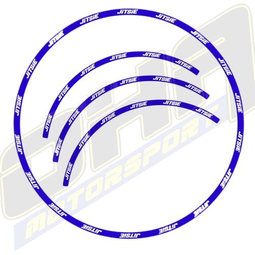 Jitsie Trials Bike Wheel Rim Decals Stickers for Beta TRS GasGas ...