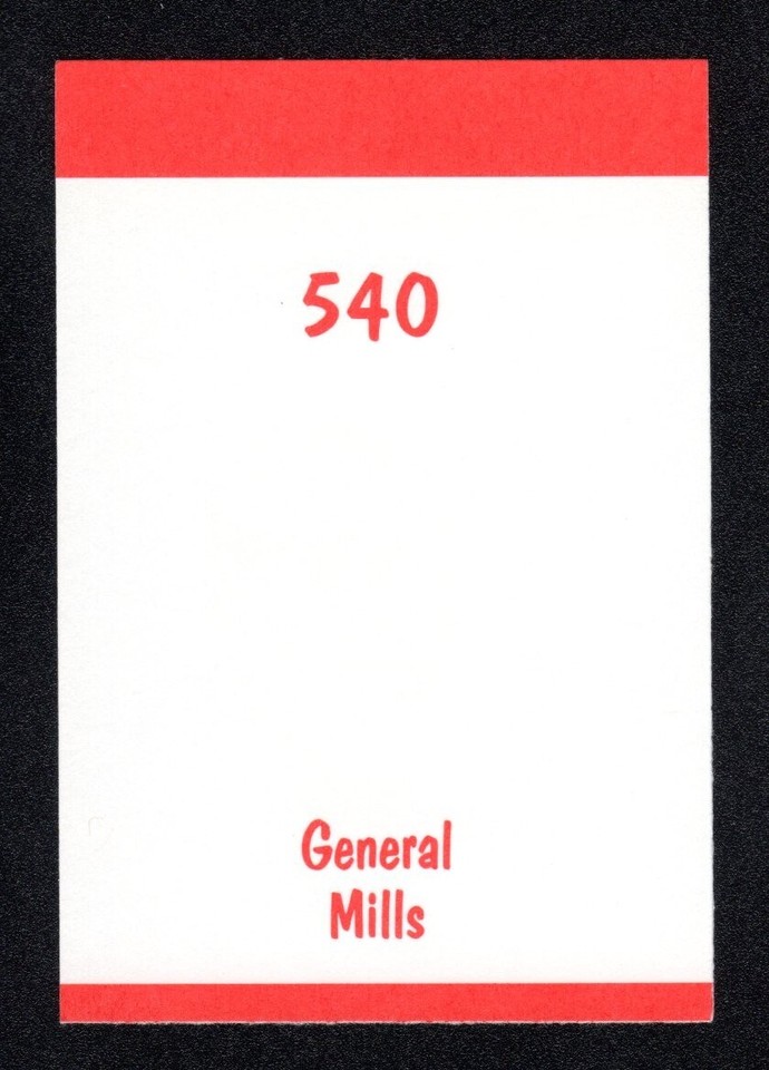 General Mills Vintage 1987 Motto Game Trivia Card #540 | eBay