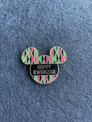 Disney Pin 128523 DLR Happy Kwanzaa Mickey Head Icon PRE PRODUCTION PP ...