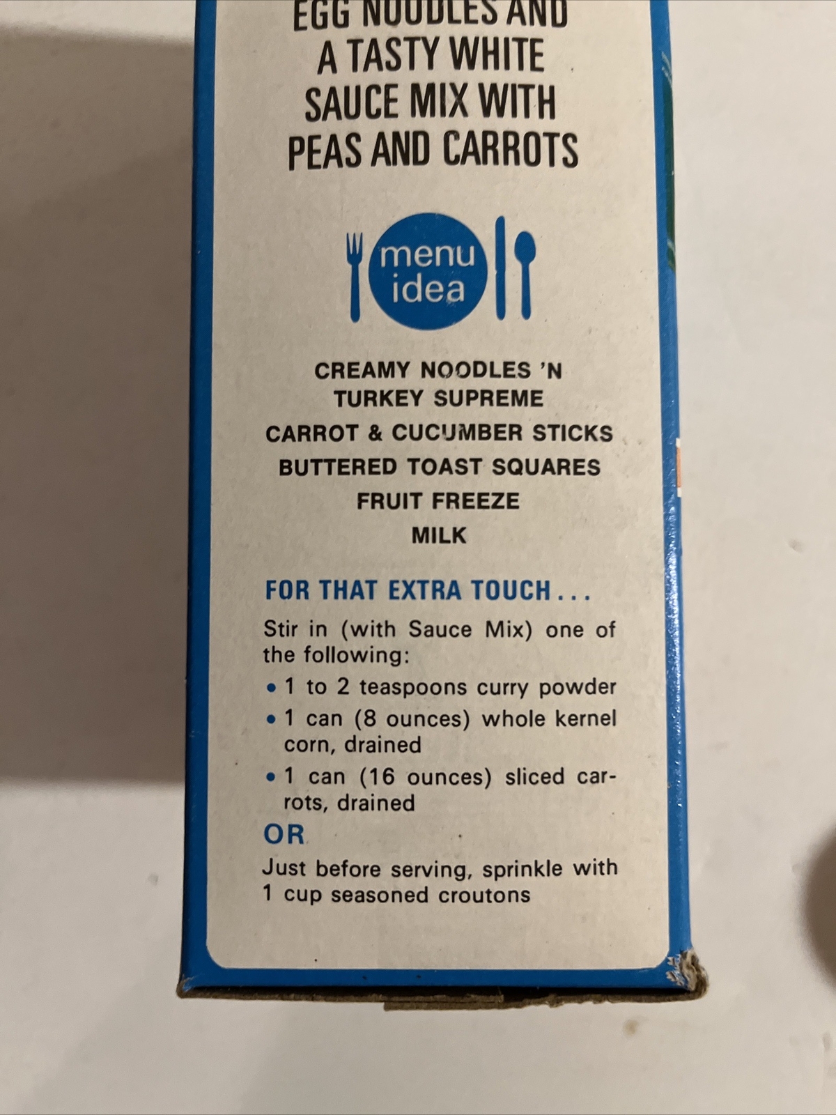 Vintage 1970s Box Of Betty Crocker Tuna Helper NOS Full Unopened | eBay