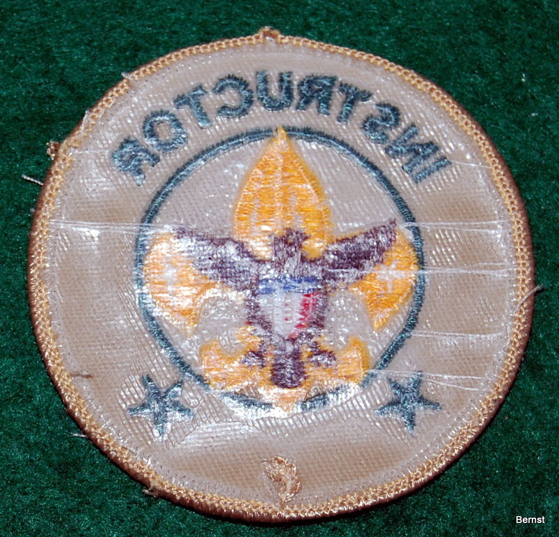 VINTAGE BOY SCOUT INSTRUCTOR PATCH - USED | eBay