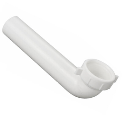 1-1/2" x 16" Waste Arm Direct Connect White for Tubular Drain ...