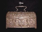 Vtq Heavy French Floral Silver Plate Handle Trunk Treasure Chest ...