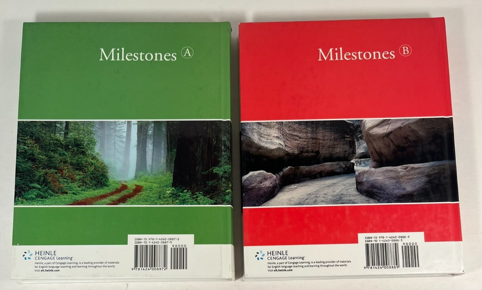 Milestones Books A & B Heinle Cengage Learning 2009 2 book Bundle ...