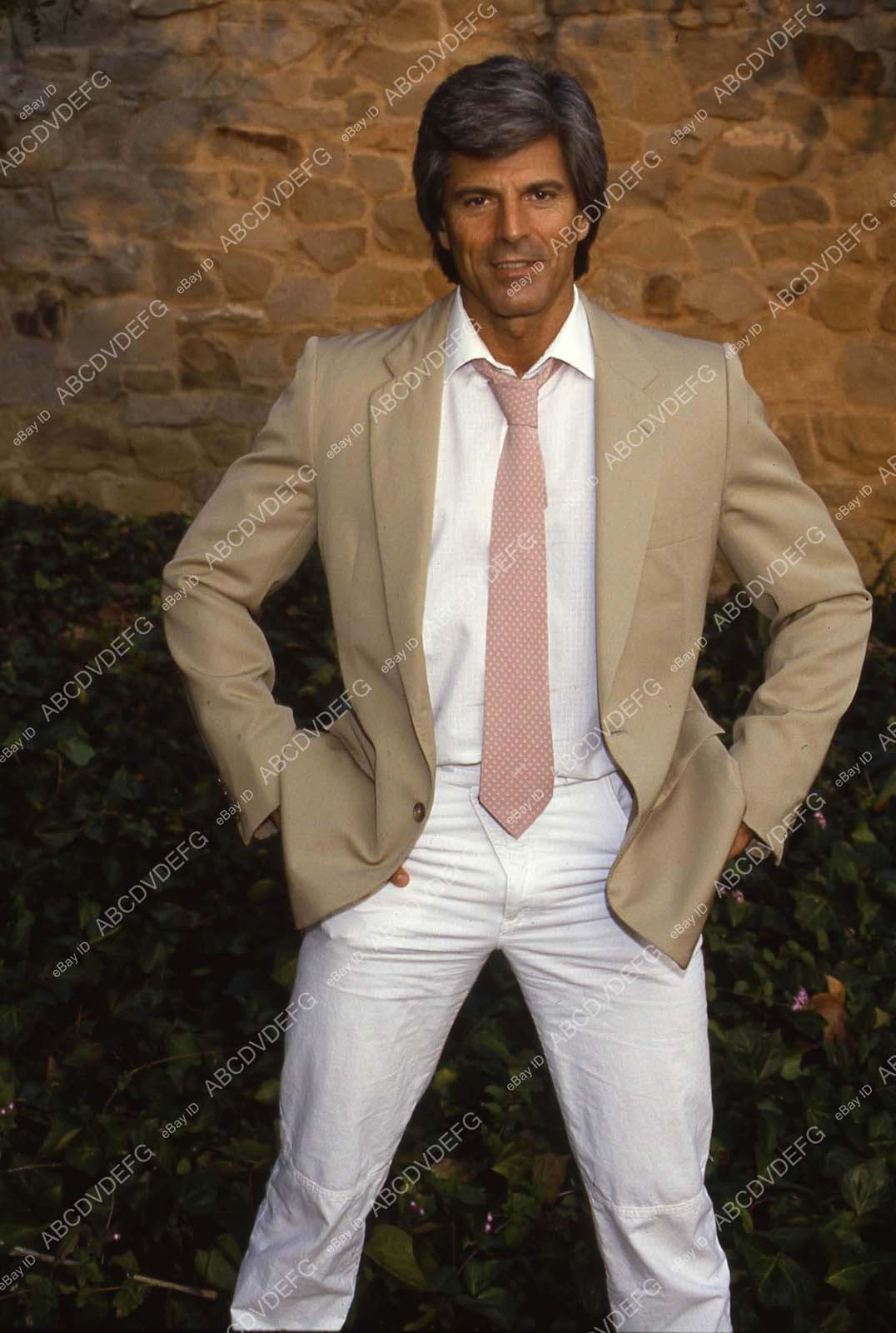 35m-12149 Mexican actor Jorge Rivero outdoor photoshoot 35m-12149 35m ...