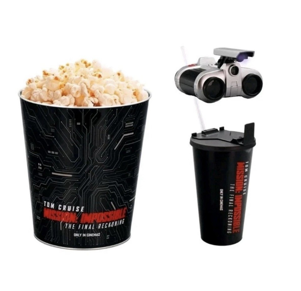 Mission Impossible: The Final Reckoning Collectible AMC Popcorn Bucket ...