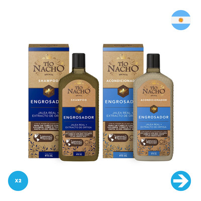 Tío Nacho - Combo Shampoo + Acondicionador Engrosador 415 Ml X2 Unid | eBay