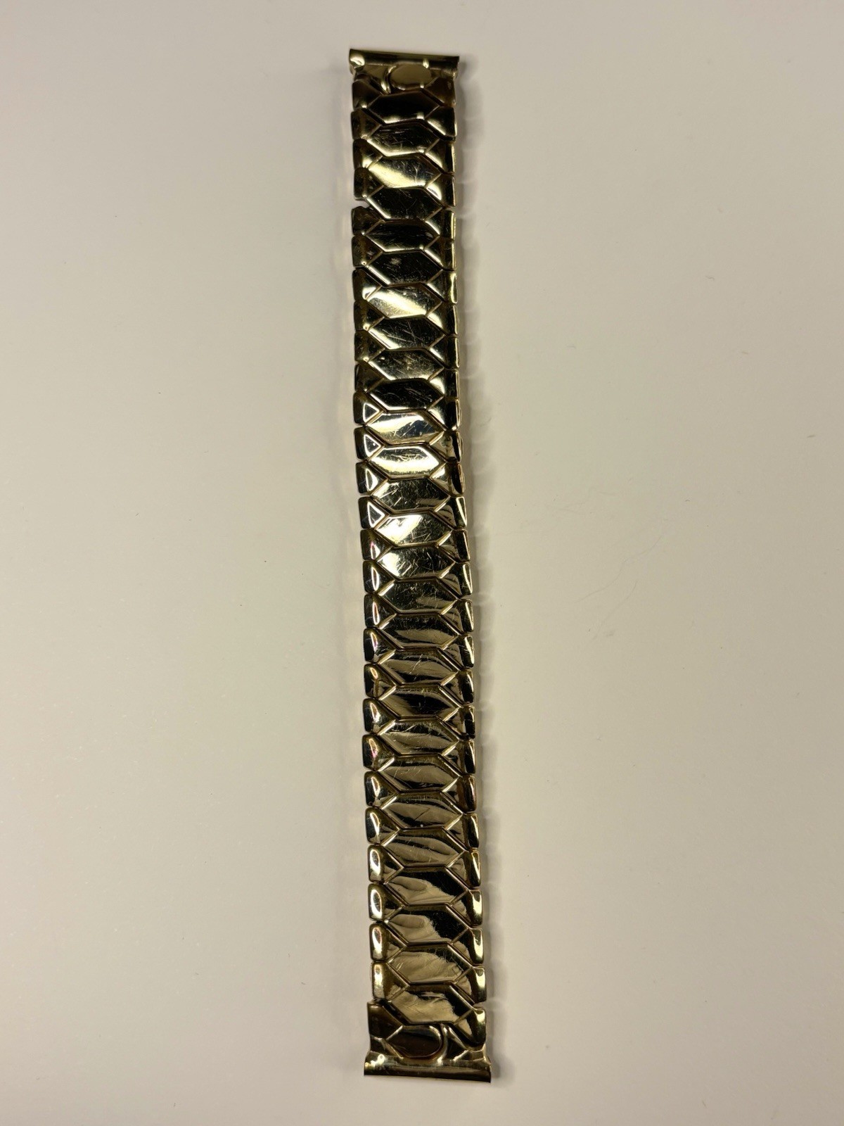 EXCALIBUR 9ct Gold 16mm Vintage Expanding Watch Bracelet | eBay UK