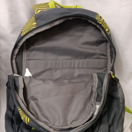 High Sierra Backpack W/Tech Spot Gray & Green Padded Straps Large ...