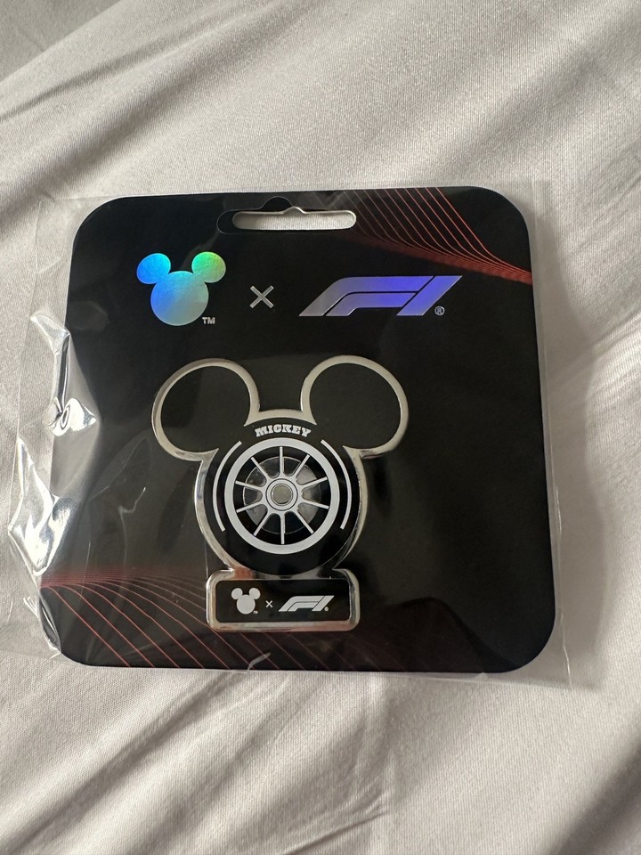 Disney X F1 2025 Las Vegas Grand Prix Exclusive Mickey Mouse Ears Pin ...