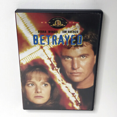 BETRAYED DVD Debra Winger Tom Berenger 1988 MGM Flipper Disc ...