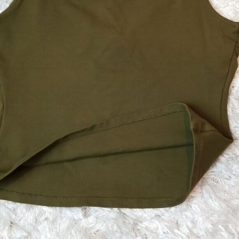 GUESS Women's Green Sleeveless Sweetheart Neckline Tank Top Size M | eBay