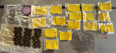 Vintage Indian Flywheel Kit Includes Shims Spacers Nuts & Bearing Cages ...
