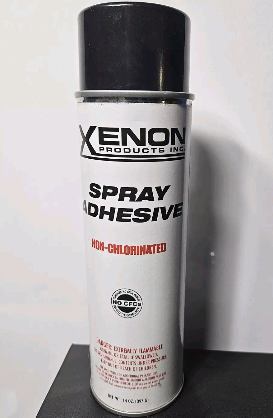 Xenon Spray Adhesive Mist - 1 Can 14 oz. - Spray Tack for screen ...