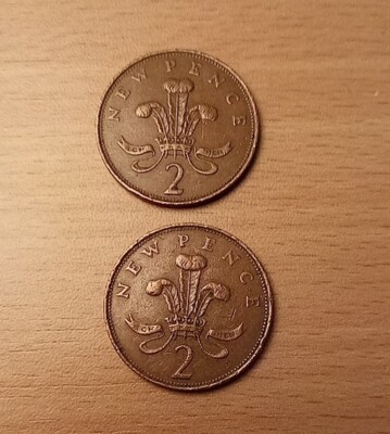 2 New Pence 1971 Rare 2p Coins | eBay UK