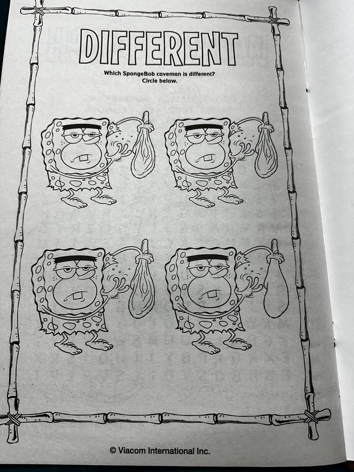 Sponge Bob Squarepants Giant Coloring & Activity Book | eBay