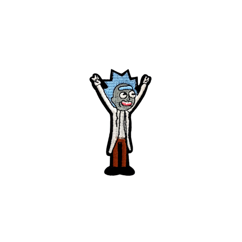 Patch Rick série télévisée Ricky Morty thermoadhésif vêtements chaleur ...