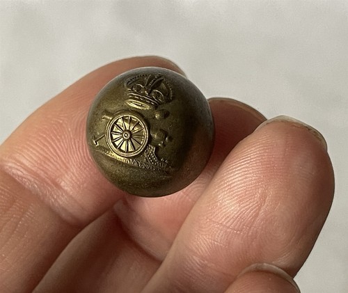 Unusual Antique RHA Royal Horse Artillery DOMED Brass Military Tunic ...