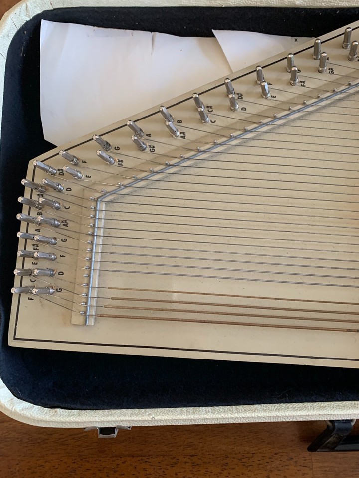 AUTOHARP 1964 VINTAGE W/CASE & MUSIC ~ VERY SHARP AND NICE ! | eBay