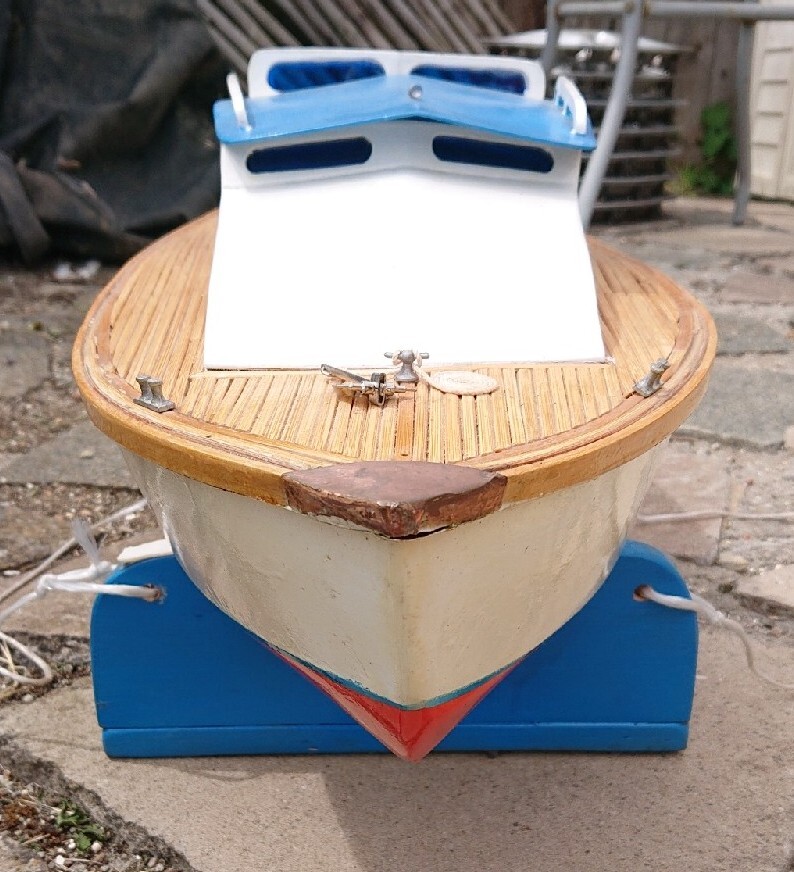 Vintage Aerokits Sea Commander Model Wooden RC Motor Boat Collection ...