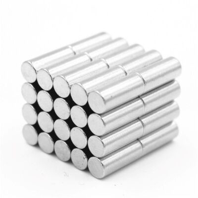Neodym Magnete 3 x 10 mm Supermagnete hohe Haftkraft Scheibenmagnet 10 ...