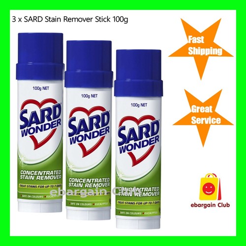 3 x SARD Wonder Stain Remover Stick 100g eBC | eBay