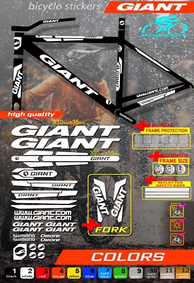 Decals, Stickers - Giant Bike Decals - Nelo's Cycles