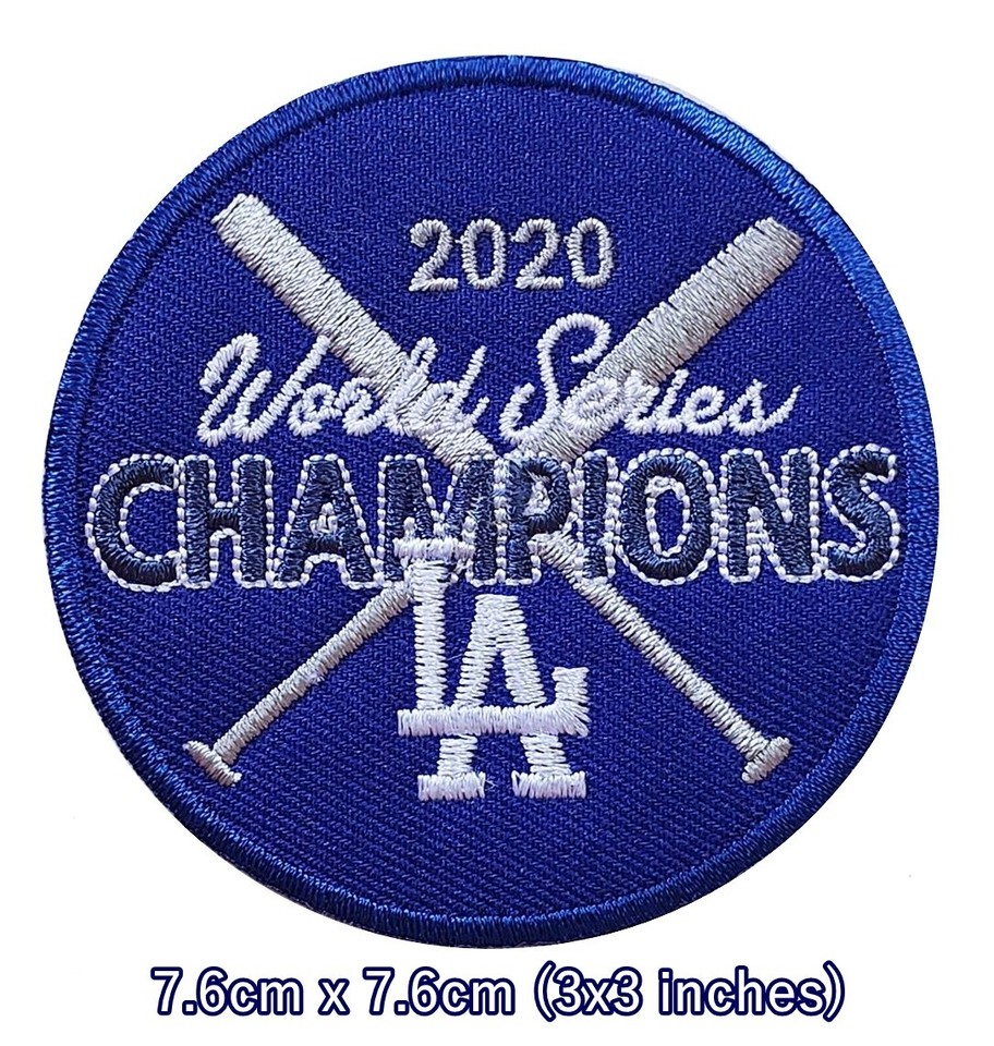 Los Angeles Dodgers MLB-Baseball Logo Embroidery Patches Iron, Sewing ...