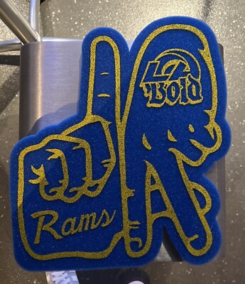 Los Angeles Rams Vs Minnesota Vikings Gameday Foam Finger 10/24/2024 ...