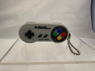 Nintendo Super Famicom Console Game Controller Keychain Promo ...