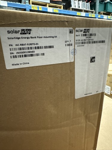 SolarEdge Energy Bank Floor Mounting Kit IAC-RBAT-FLRST-01 | eBay