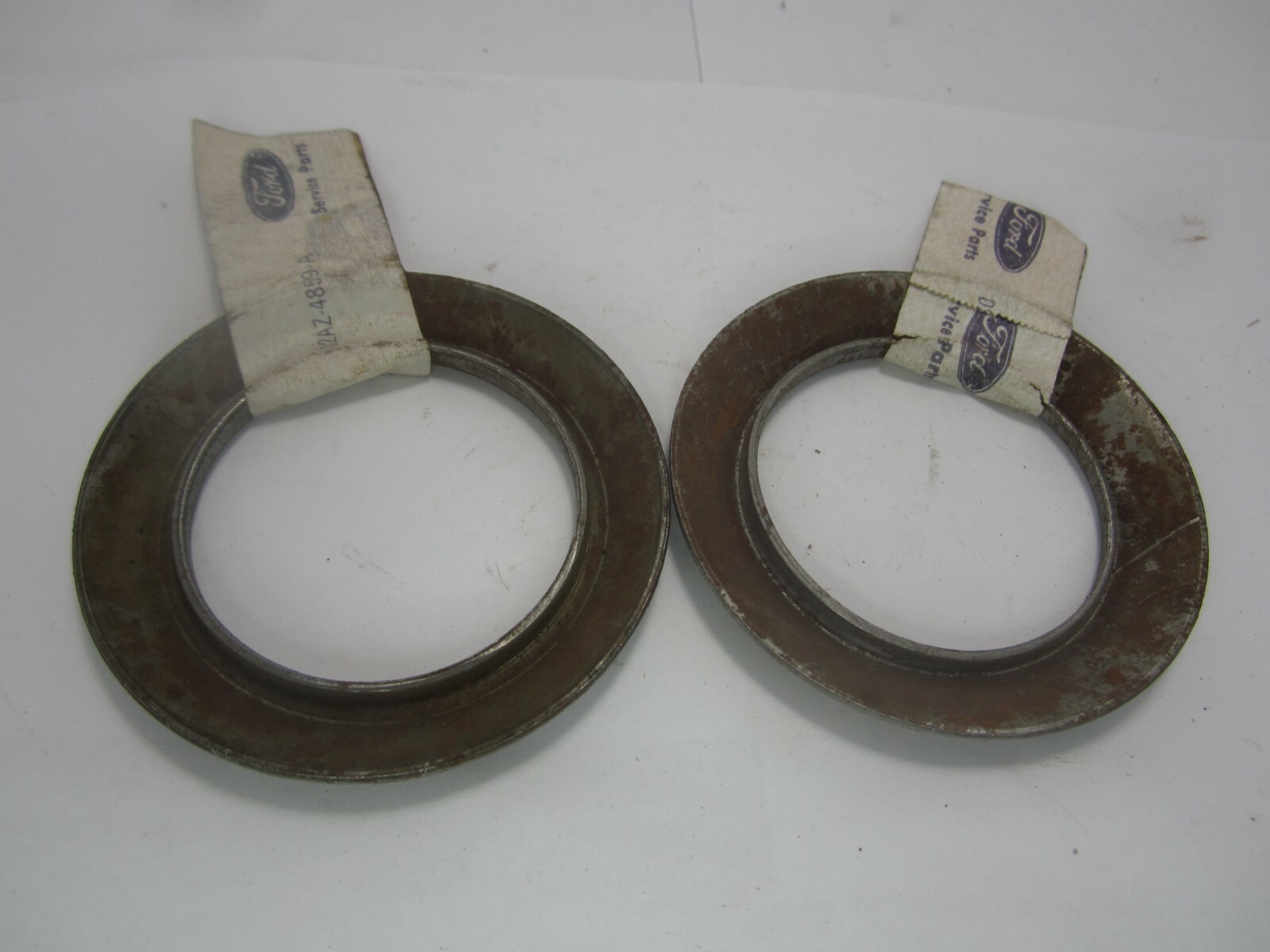 72 Ford Rear Axle Driving Pinion Oil Seal Deflector Pair NOS D2AZ-4859 ...