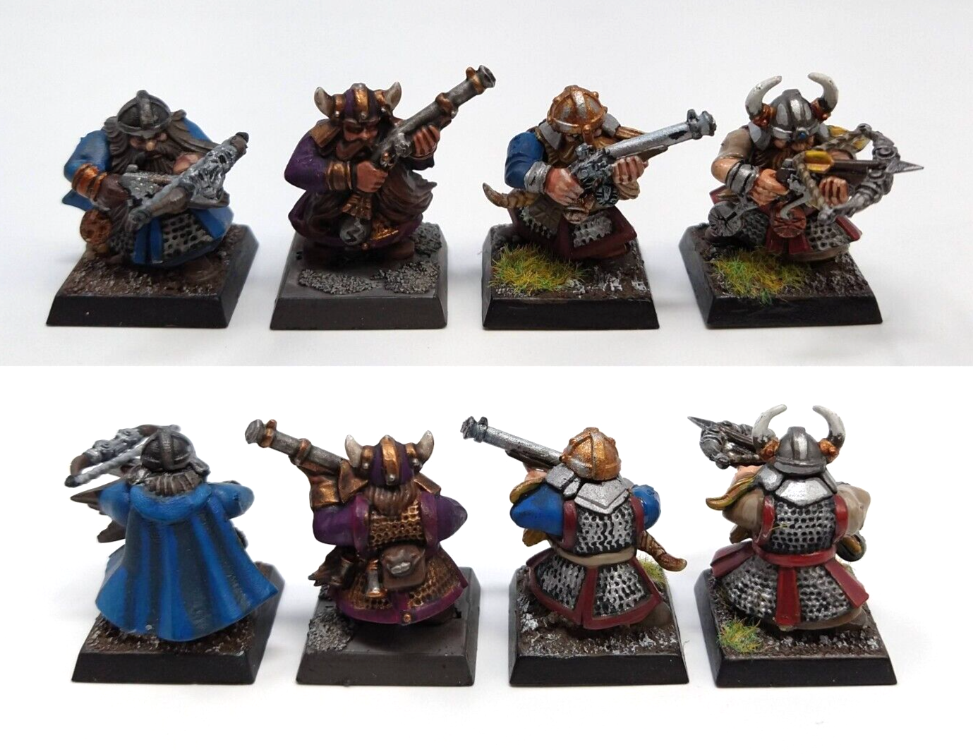 Warhammer Fantasy Dwarf Battalion - 33x Warriors, 16x Thunderers ...