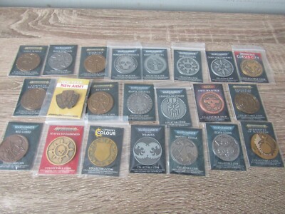 WARHAMMER / 40K COLLECTIBLE COINS - MANY COINS TO CHOOSE FROM | eBay